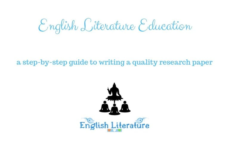 How to write a Research Paper - Step by Step Guide - English Literature