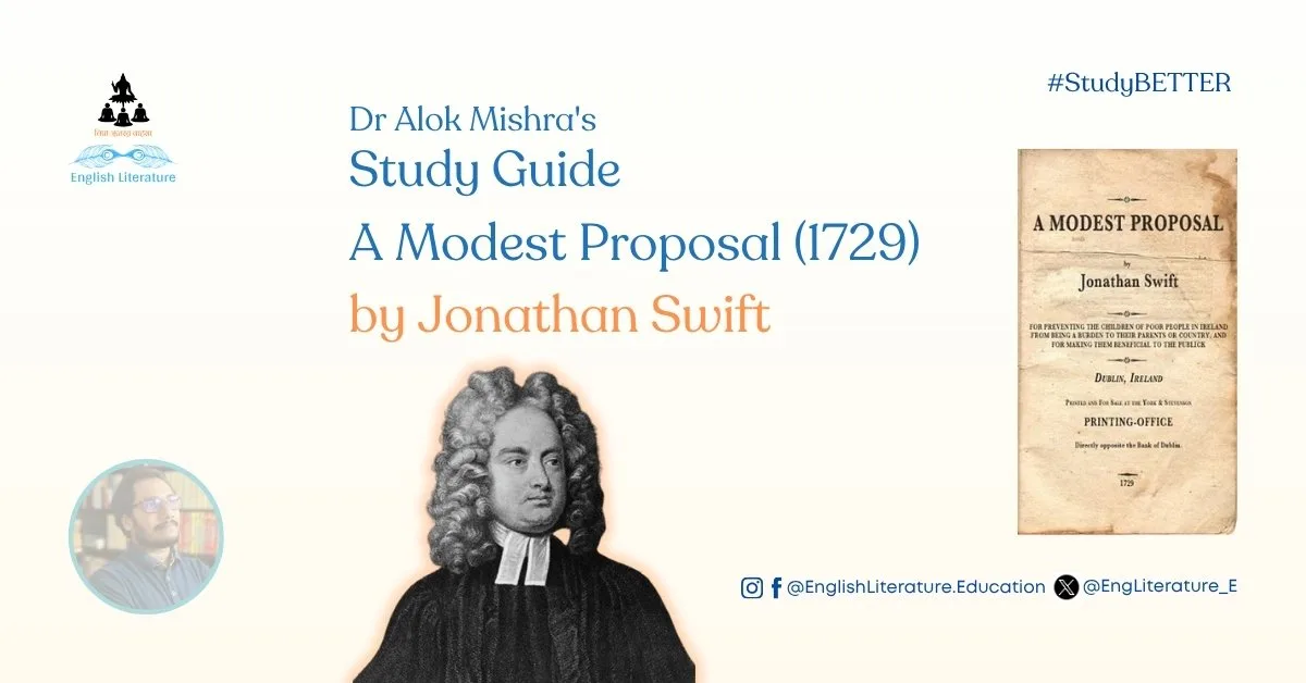 A Modest Proposal by Jonathan Swift, A Complete Study Guide - English ...
